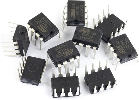 Amazon ATTINY PU ATtiny Chip DIP Bit Microcontroller Pack Of Industrial