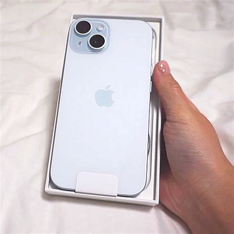 아이폰15 블루 맥세이프케이스