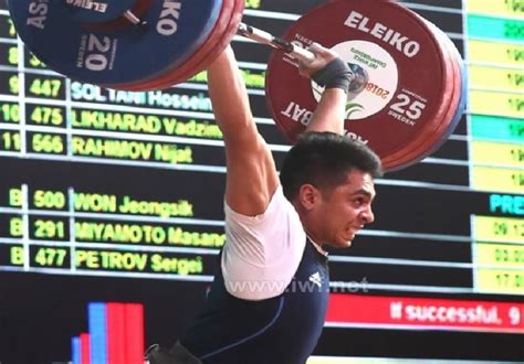 آسیب دیدگی وزنه بردار زنجانی در مسابقات قهرمانی آسیا ازبکستان پزشک