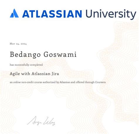 Learned About Agile Methodologies And Jira Bedango Goswami Posted On