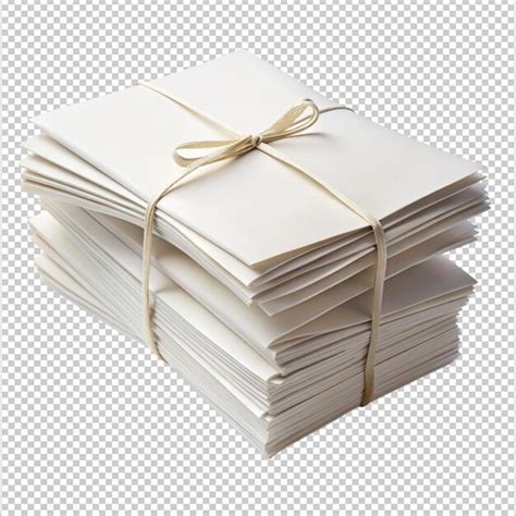 투명한 배경에 종이 어리 Png 프리미엄 Ai 생성 Psd