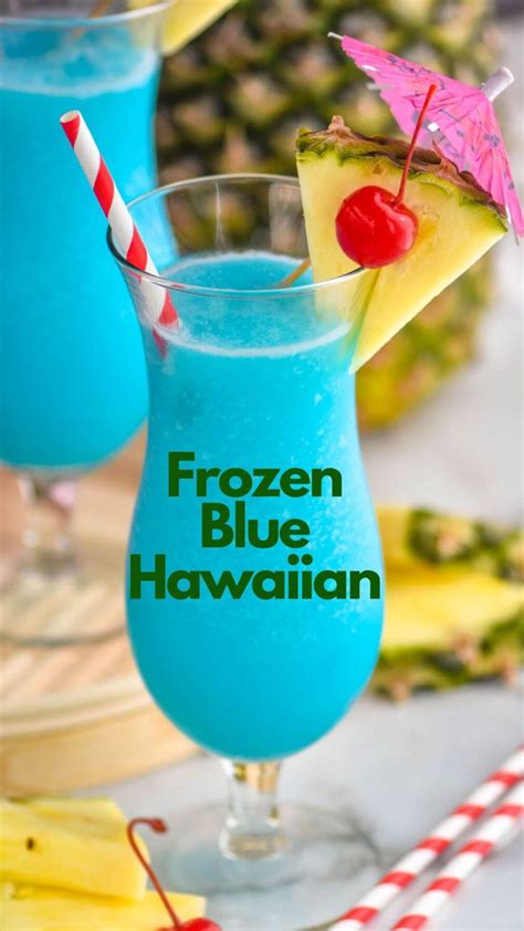 15 Best Frozen Drinks To Try Recipe Hawaiian Drinks Frozen Drinks