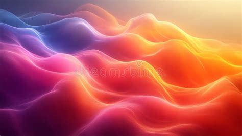 Colorful Abstract Wavy Pattern With Vibrant Hues Digital Art Creativity And Imagination