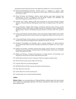 EFFECTIVENESS AND WEAKNESS OF QUANTIFIED AUTOMATED ANOMALY BASED IDS PDF