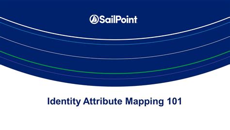 Identity Attribute Mapping 101 Compass