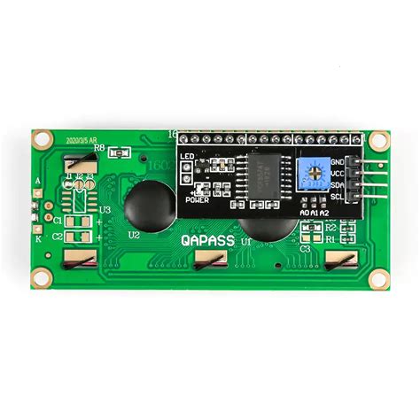 Buy X IIC I C LCD Module Blue Backlight Display ChipTronicX EmbeTronicX
