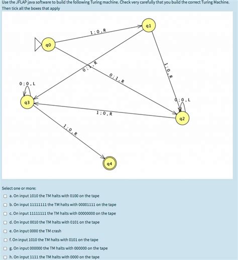 Use The Jflap Java Software To Build The Following