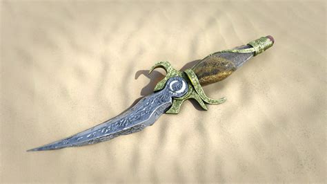 🤴 Prince Of Persia Sands Of Time Dagger 3d Print Model・ Stl File For 3d