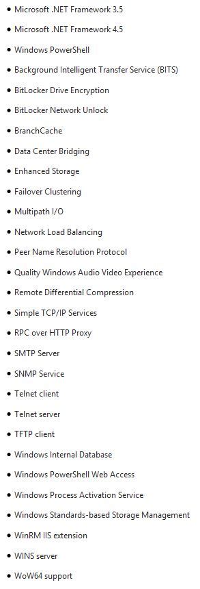 Hyper V Server Core Notlarim