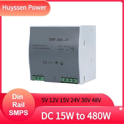 Drp-480-24 Drp DIN Rail Power Supply 24V 20A 480W Industrial Switch ...