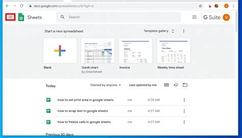 How To Set Print Area In Google Sheets Itechguides