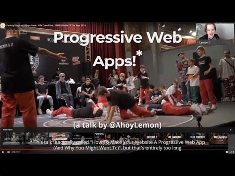 ndc conferences talk how to make your website a progressive web app