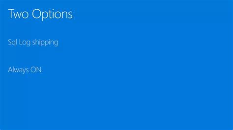 Sharepoint Disaster Recovery In Microsoft Azure Pptx