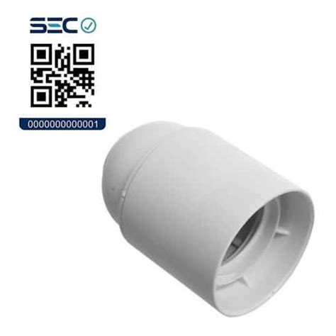Soquete Electrico E27 Blanco E41
