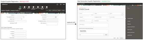 Oracle Fusion Cloud Procurement Original Supplier Registration For
