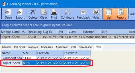 tms logging eurekalog documentation