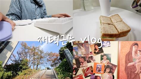 Vlog 직장인 브이로그 I 재택근무 I 운동 I 먹고 먹는 일상 I 우선 올려보는 브이로그 I 가을이 왔다 I 원룸 살이