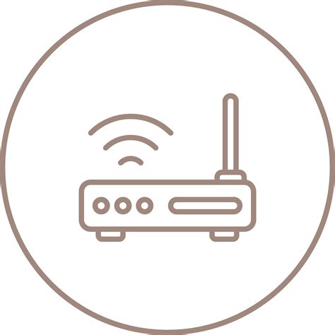 Wi Fi Router Vector Icon Vector Art At Vecteezy