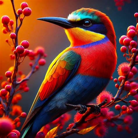 Colorful Bird Species Psd 1000 High Quality Free Psd Templates For