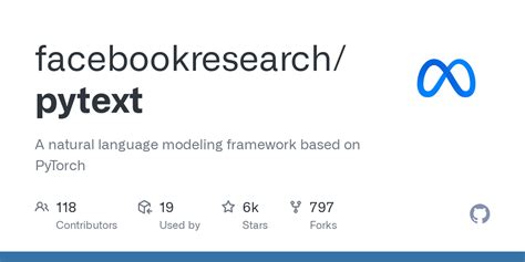 github facebookresearch pytext a natural language modeling framework