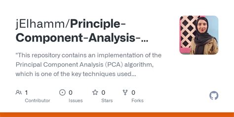 Github Jelhammprinciple Component Analysis Data Mining This