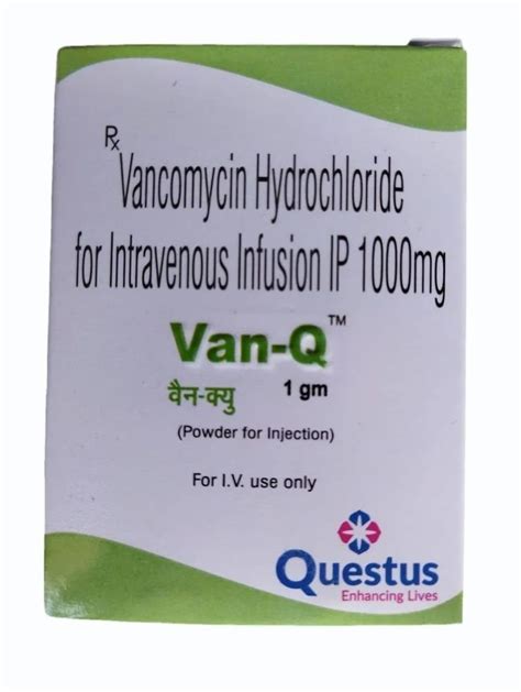 Vancomycin Hydrochloride Intravenous Infusion Ip 1gm At ₹ 500box In