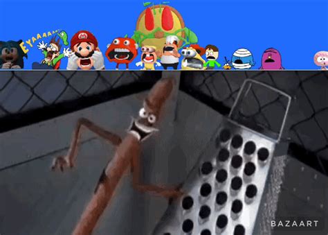 Screaming At Peperami Shredding Himself By Joshiscool2763 On Deviantart