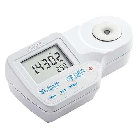Hanna Hi96800 Refraktif İndeks Ve Brix Ölçer Refraktometre