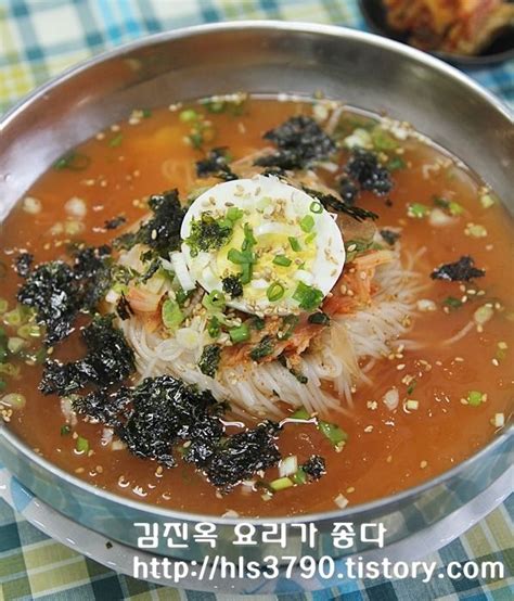 김진옥 요리가 좋다 한겨울에 먹는 짜릿한 별미~ 김치말이국수 Korean Food Good Eats Curry