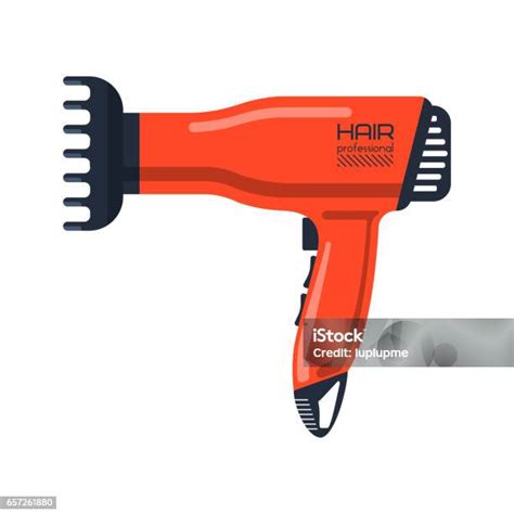 패션 헤어 도구 전기 열 기호 헤어 드라이어 케어가 발사 기호 액세서리 스타일링 기기 벡터 아이콘 Ilustration 아름 다운 기호를 만들 개념에 대한 스톡 벡터 아트