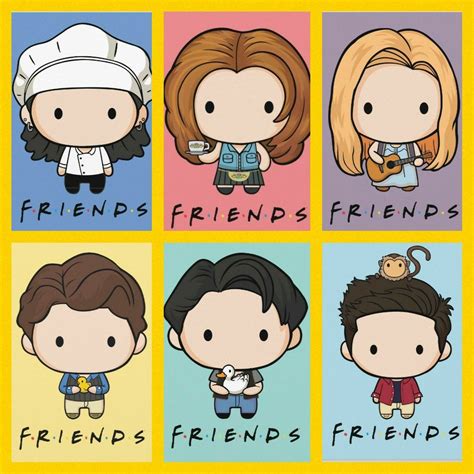 Colorful Friends Sketch Friends Tv Show Doodle Friends Series Sketch