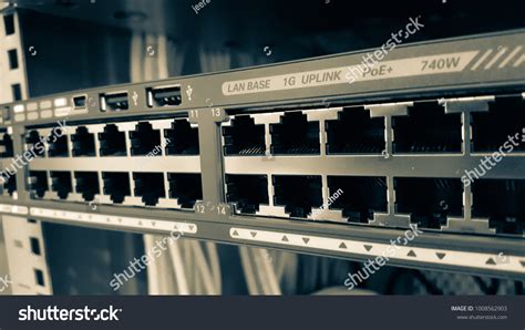 Network Switch Without Patch Cables Mount Stock Photo Shutterstock