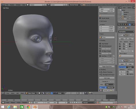 Working On Female Modeling Blender Artists Community