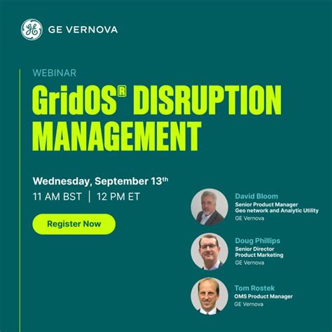 ge vernova s grid software on linkedin gridos® disruption management
