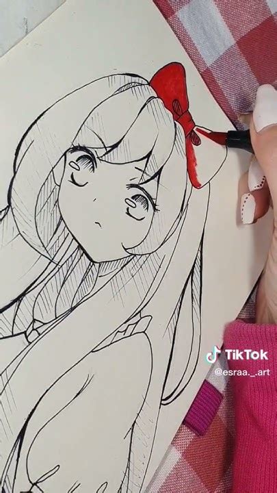 تلوين فتاة انمي كيوت Youtube