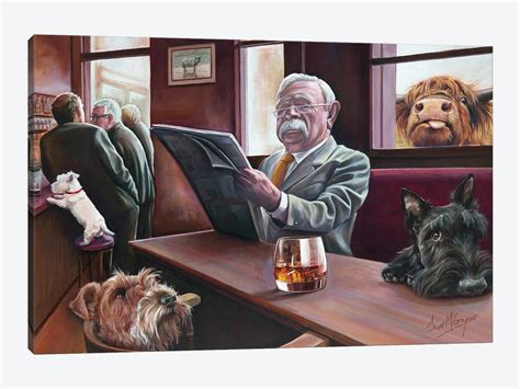 Wanting A Wee Dram Canvas Art Print By Scott Mcgregor Icanvas