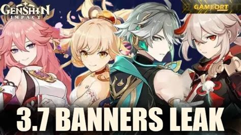 Genshin Impact 3 7 Banners Leak Reruns Phases Characters More