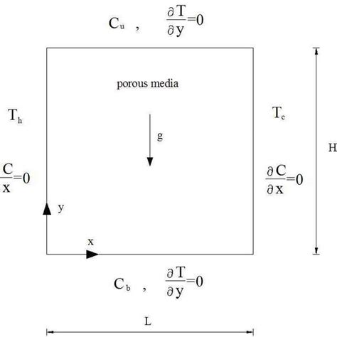 Pdf Heat And Mass Transfer In Compressible Fluid Saturated Porous Media With The Boundary