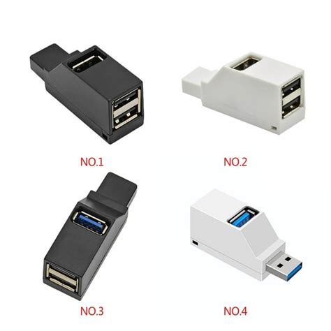 Usb Hub Usb Adapter Usb Splitter Portable Usb Hub Mini Usb Splitter