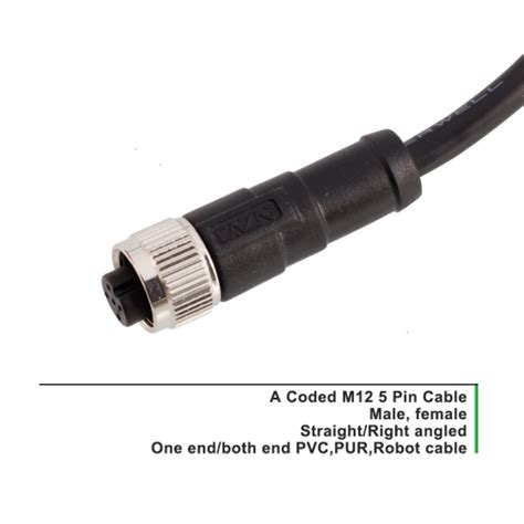 Pin Pin Pin Pin Pin M Cable A Coded B Coded L Coded