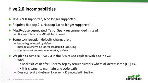 Apache Hive 20 Sql Speed Scale Ppt