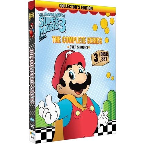 Adventures Of Super Mario Brothers 3 The Complete Series Dvd