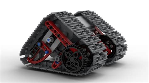 Lego Moc Triangular Tracked Vehicle By 2in1 Rebrickable Build With Lego