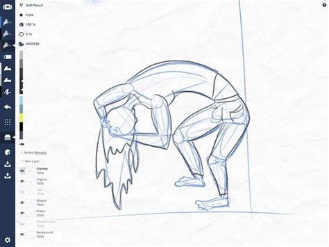 Character Sketching Basics • Concepts App • Infinite Flexible Sketching