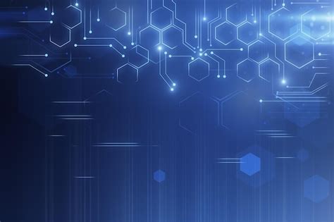 Premium Photo Creative Tech Background