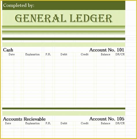 Free Ledger Template Of Free Ledger Templates Fice Templates Heritagechristiancollege
