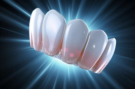 Premium Ai Image Tooth Enveloped In A Protective Vortex During The