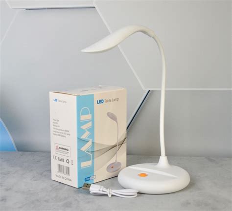 Аккумулятор! Лампа настольная светодиодная аккумуляторная LED TABLE ...
