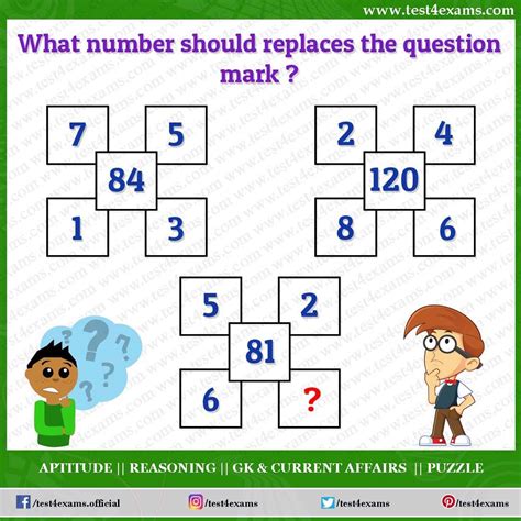 Math Puzzle Number Logical Question With Answer Puzzle Test Exams