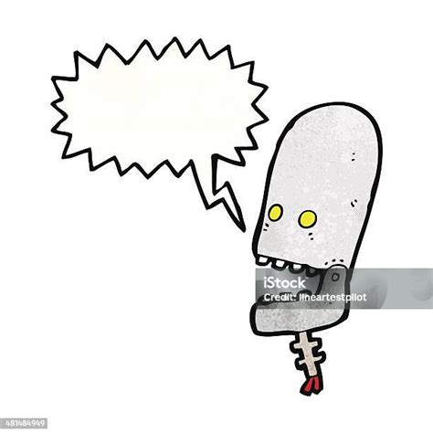 Cartoon Talking Robot Head Stock Illustration Download Image Now Bizarre Clip Art Cultures